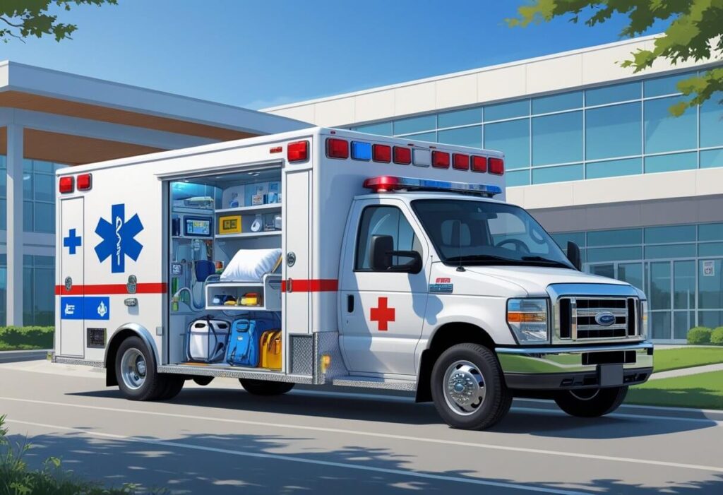 AMBULÂNCIA PARA EVENTOS: equipe especializada 24hs